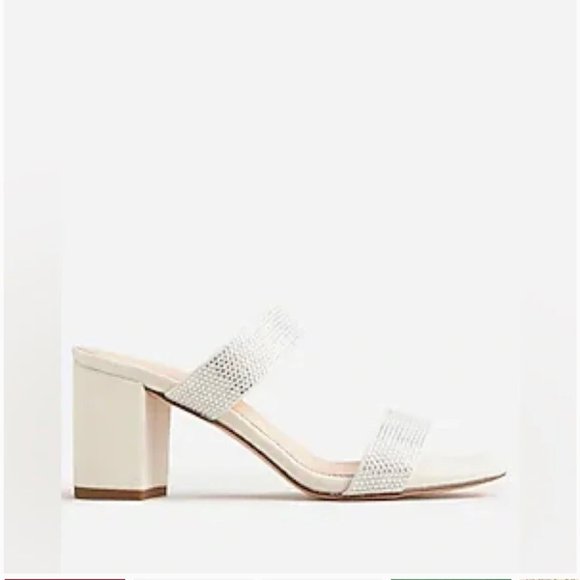 J. Crew | Shoes | Nwt J Crew Lucie Doublestrap Block Heel Sandals With ...